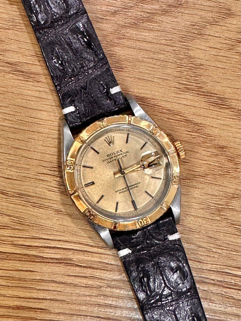Rolex DateJust 36 Two-Tone Ref: 6609 TOG Bezel – Precision Timepieces